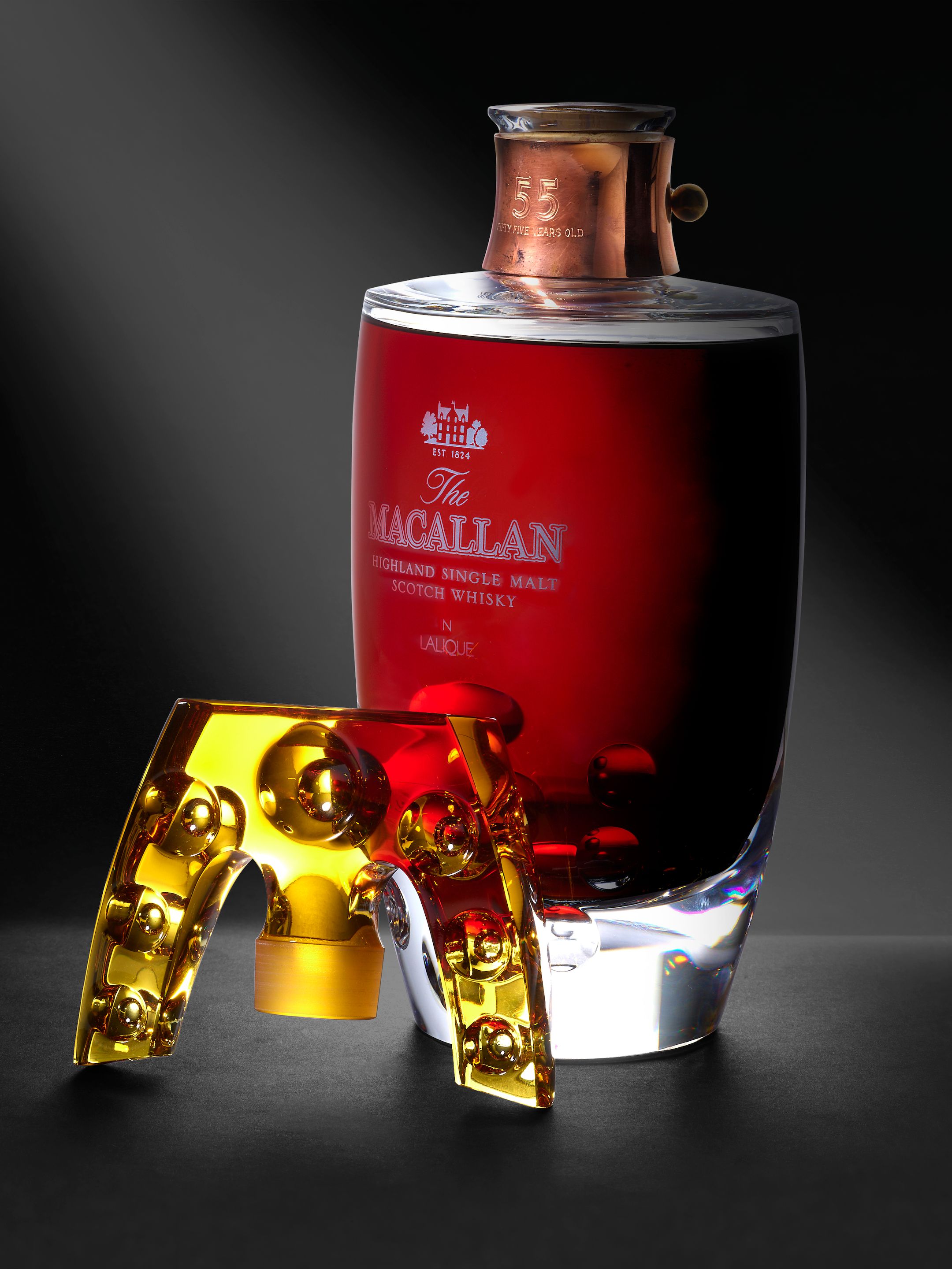 Bonhams : Macallan Lalique-55 year old