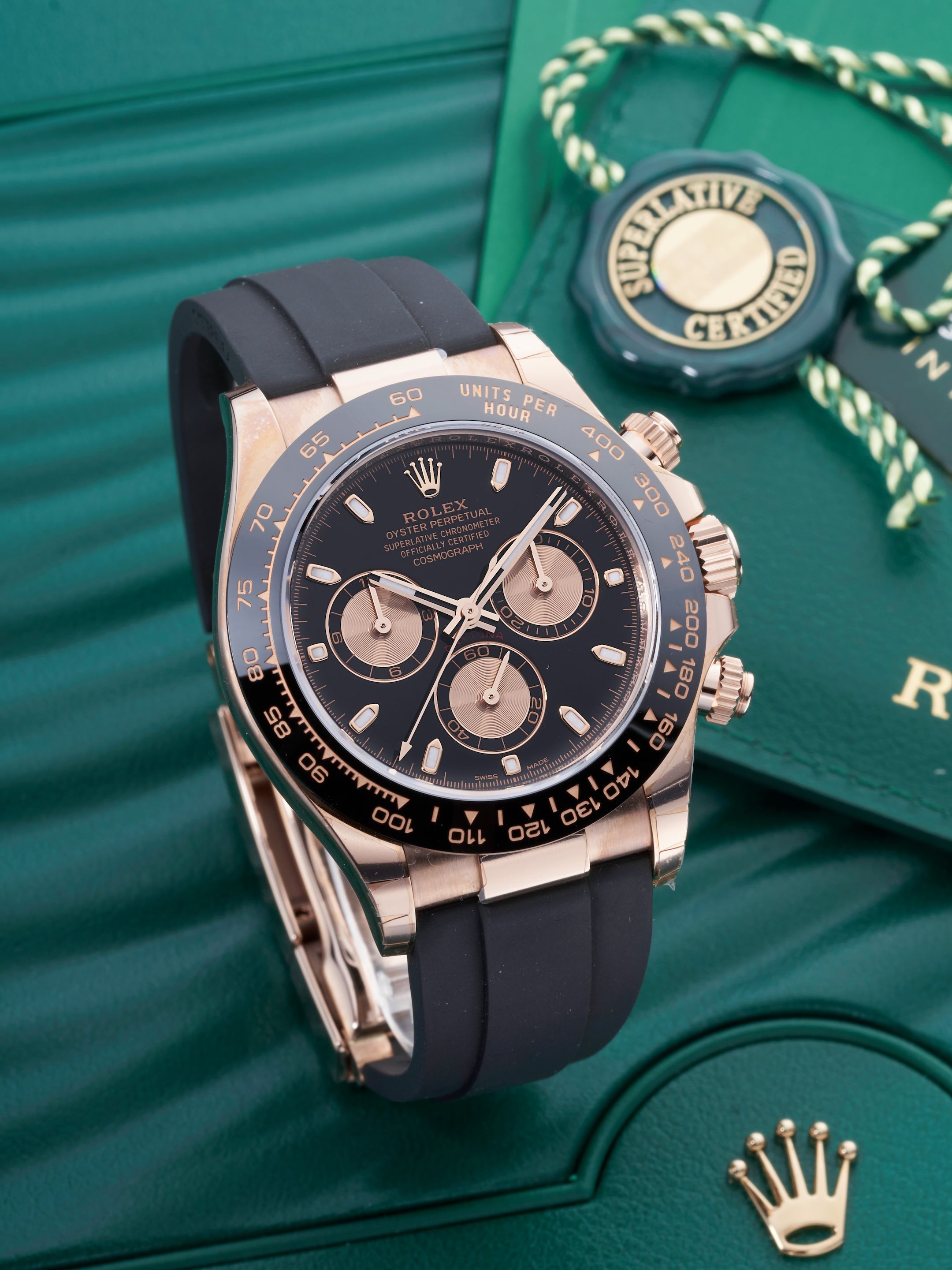 Bonhams : ROLEX COSMOGRAPH DAYTONA, REF.116515LN, A PINK GOLD ...