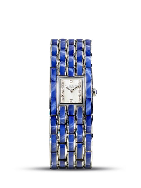 Bonhams : CHAUMET | KHESIS CRISTAL, A LIMITED EDITION STAINLESS STEEL ...