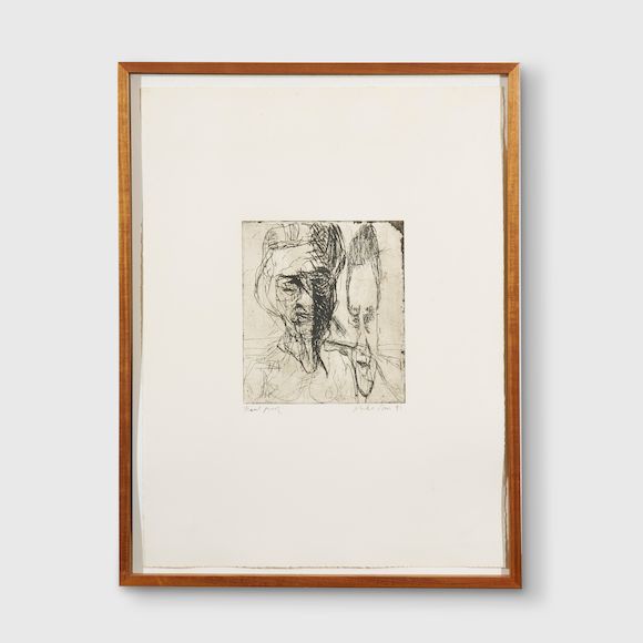 Bonhams : Mike Parr (born 1945) One Hundred Self Portrait Etchings (The ...