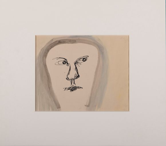 Bonhams : Sidney Nolan (1917-1992) Woman, c.1946 Please note this work ...