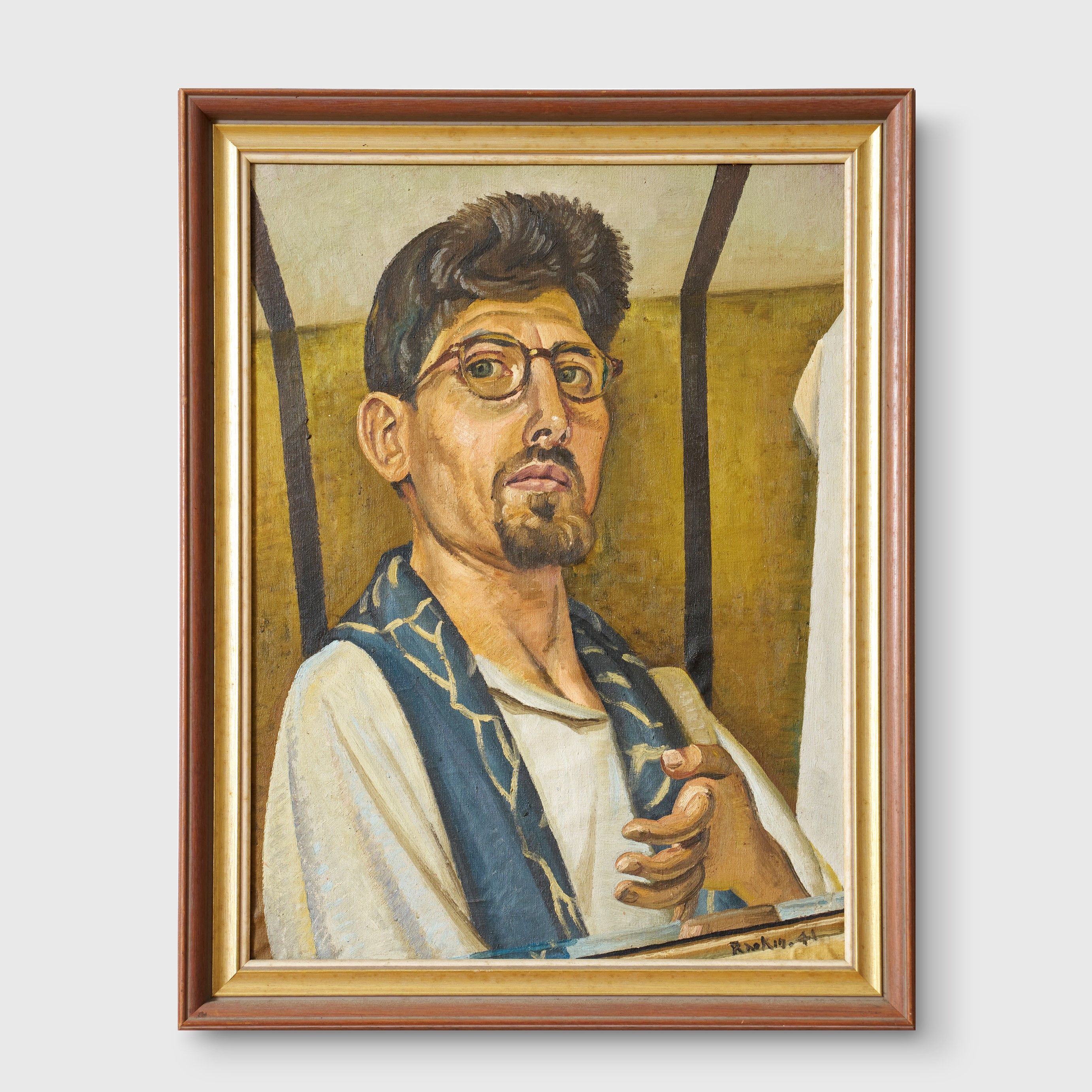 Bonhams : Weaver Hawkins (1893-1977) Self Portrait, 1941