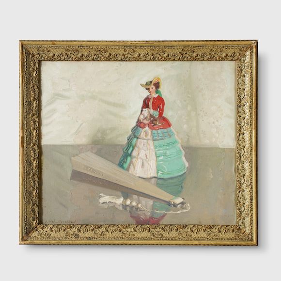 Bonhams : Jean P. Sutherland (The Lady and Fan)