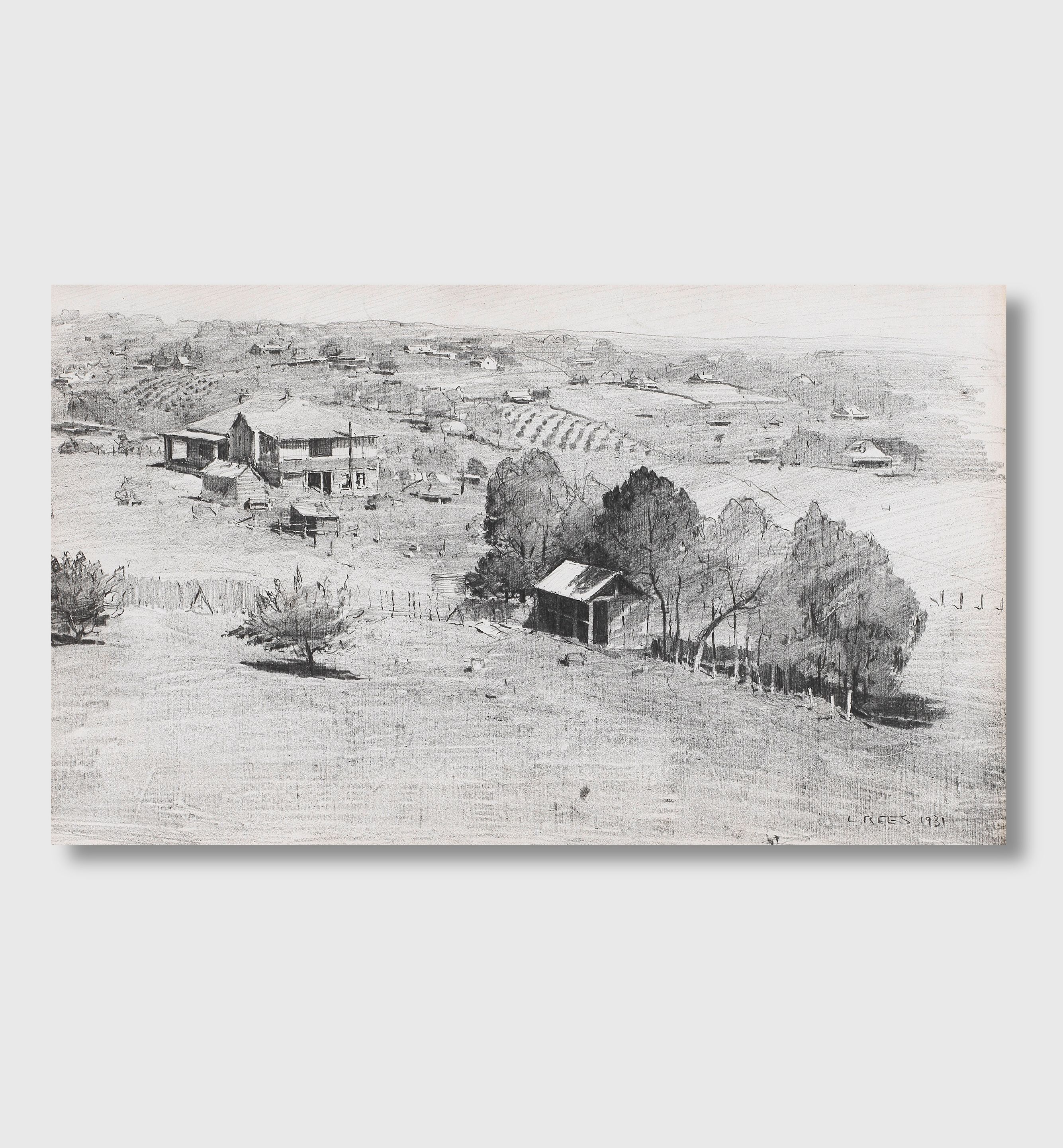 Bonhams : Lloyd Rees (1895-1988) Untitled, 1931 (image size)