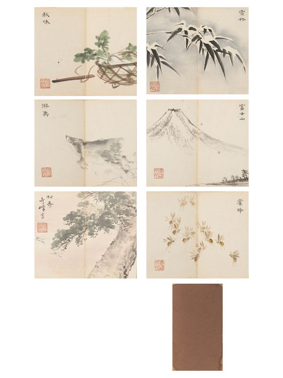 Bonhams : GAO QIFENG (1889-1933) Various Subjects