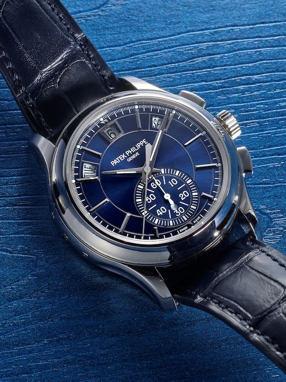Bonhams : PATEK PHILIPPE REF.5905P-001, A FINE PLATINUM ANNUAL CALENDAR ...