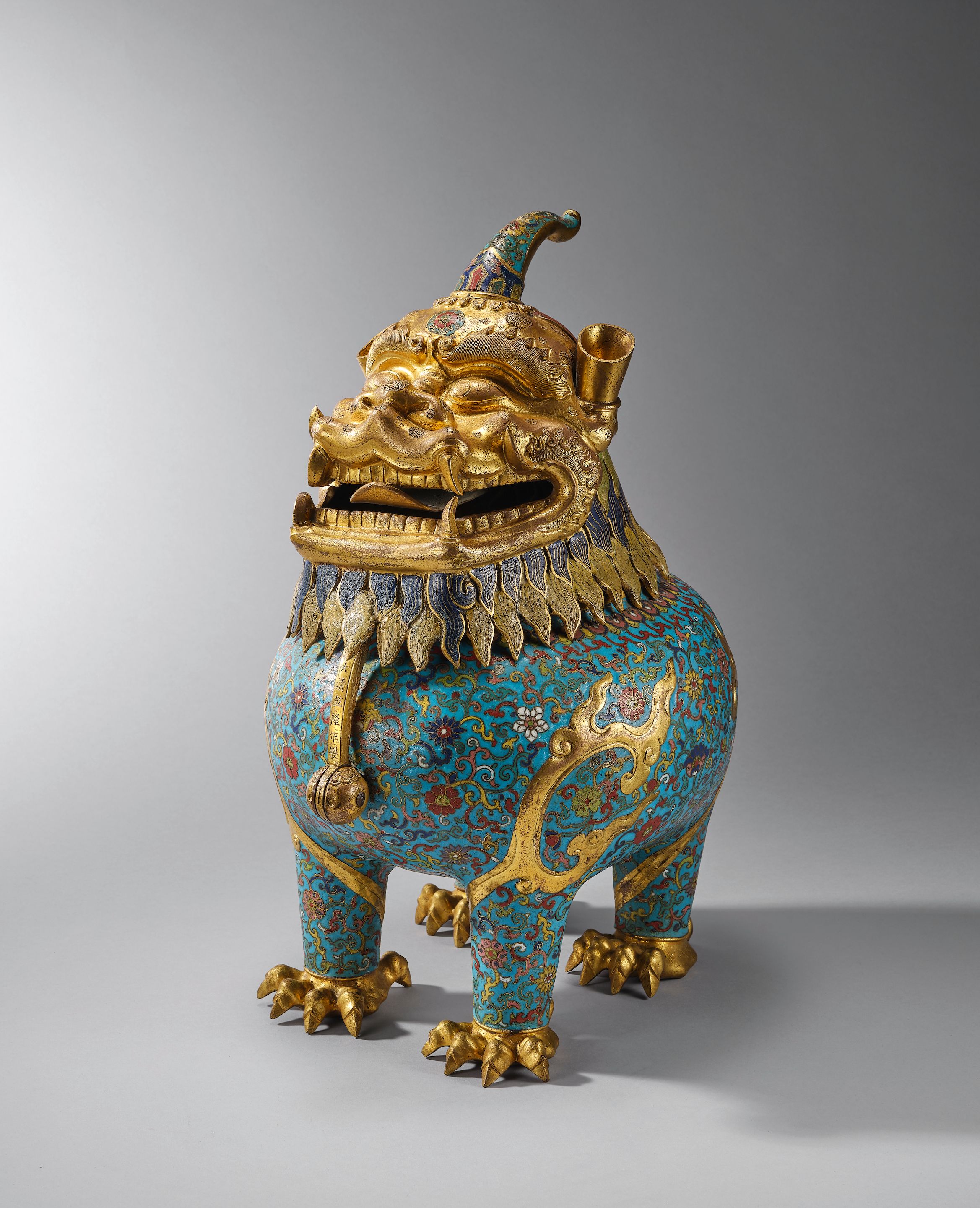 Bonhams : A HIGHLY IMPORTANT AND EXCEEDINGLY RARE IMPERIAL CLOISONNÉ ...