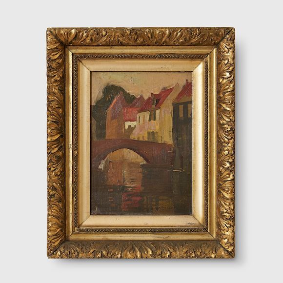 Bonhams : Sydney Long (1871-1955) Bruges, 1913