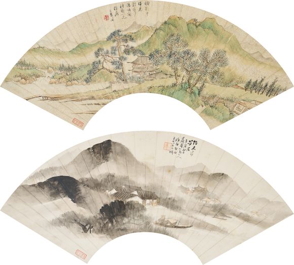 Bonhams : Wu Shixian (1845-1916) and (possibly) Mishima Ei Two ...