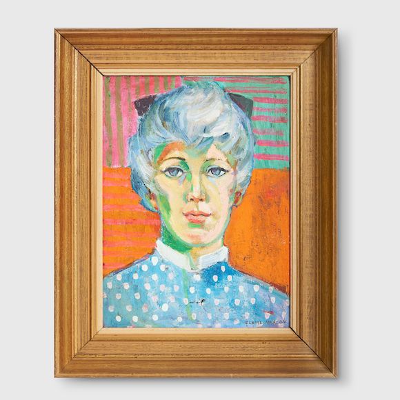 Bonhams : Elaine Haxton (1909-1999) Self Portrait, Claireville