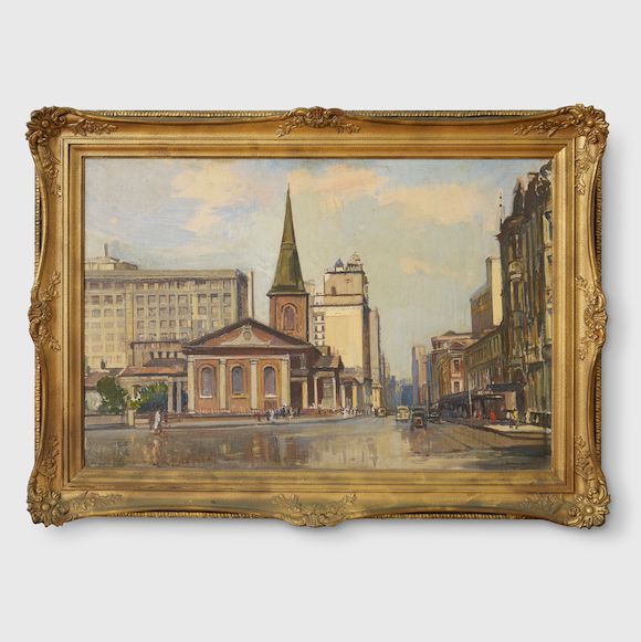 Bonhams : Sydney Long (1871-1955) After the Rain, c.1928