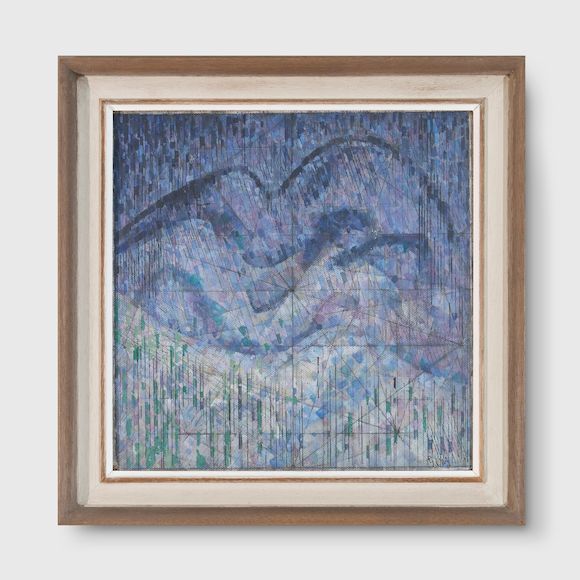 Bonhams : Godfrey Miller (1893-1964) Mountains, c.1960