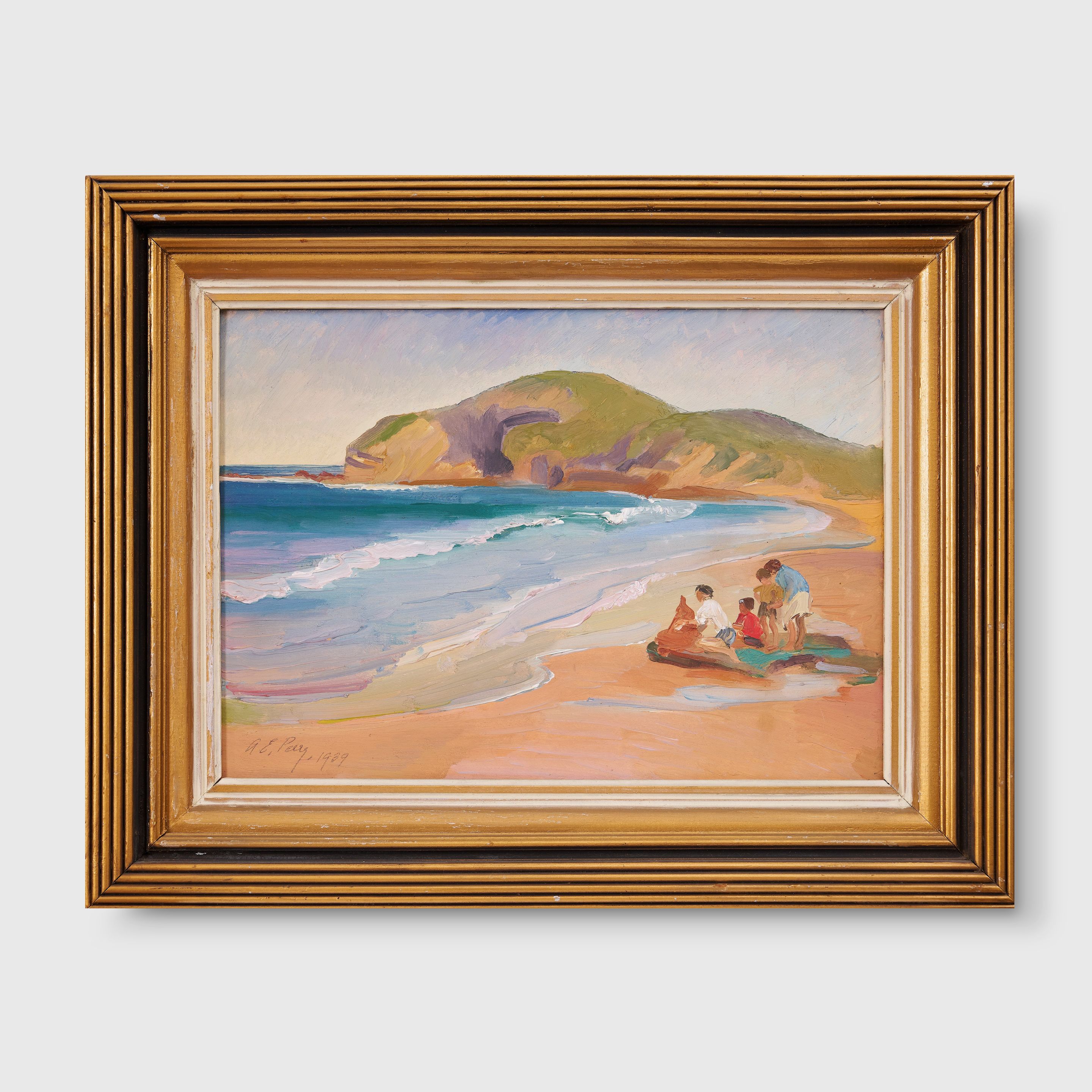 Bonhams : Adelaide Perry (1891-1973) Sandcastle, 1939