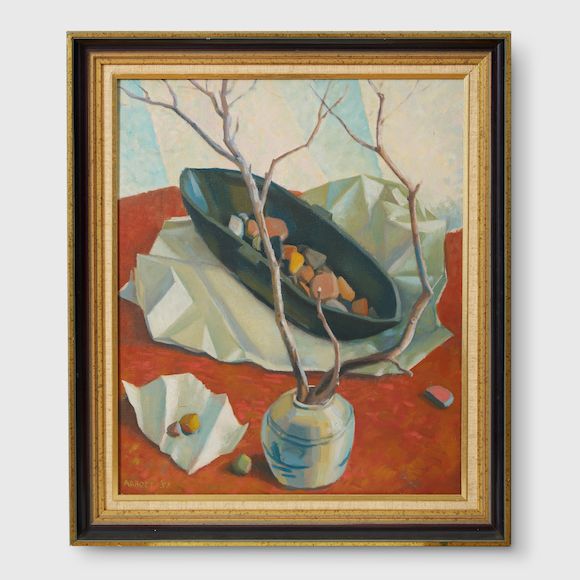Bonhams : Harold Frederick Abbott (1906-1986) Strange Cargo, 1958