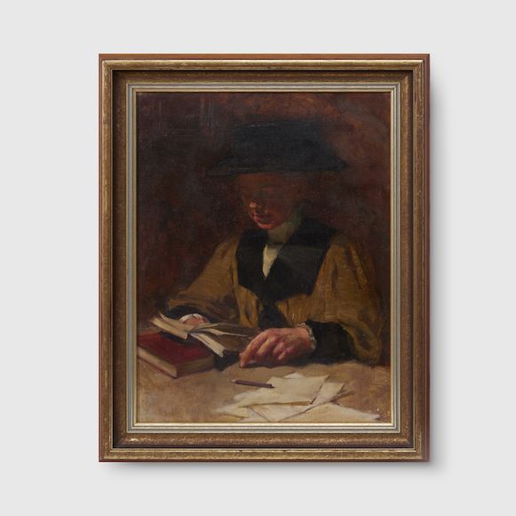 Bonhams : Alice Marian Ellen Bale (1876-1955) The Reader, Self Portrait