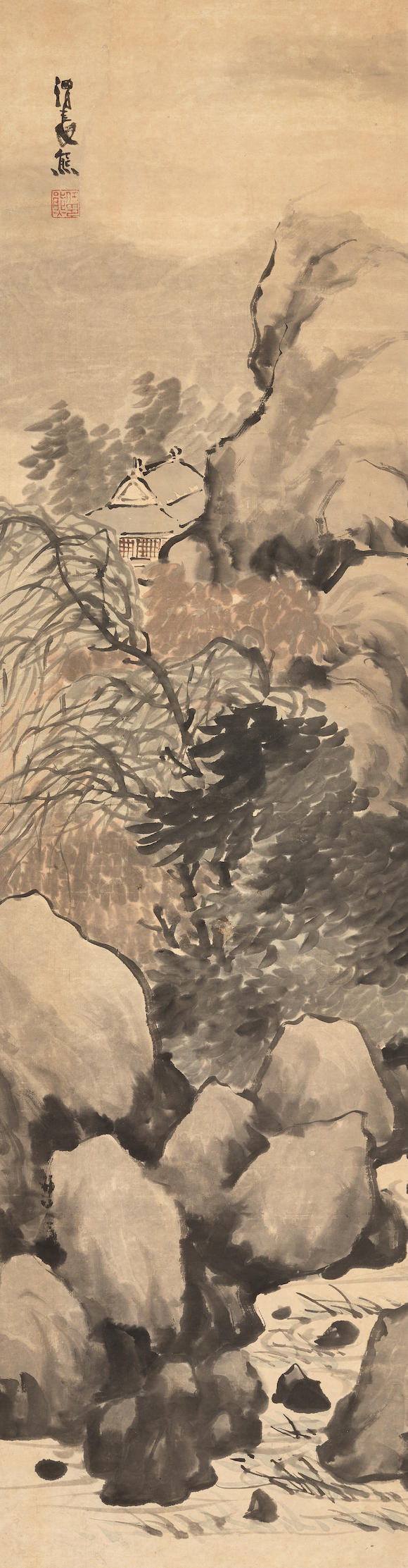 Bonhams Ren Xiong 1820 1857 Stormy Weather