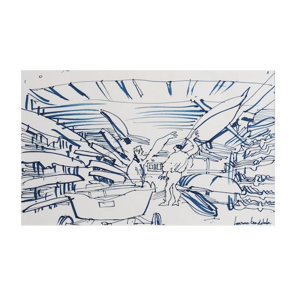 Bonhams : Lawrence Beck Rowing Club Boatshed