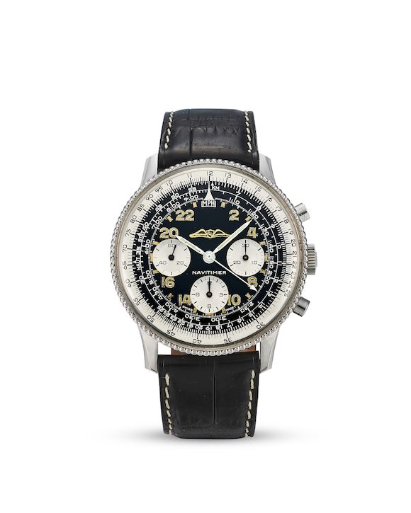 Bonhams : BREITLING | NAVITIMER, REF.809, A STAINLESS STEEL CHRONOGRAPH ...