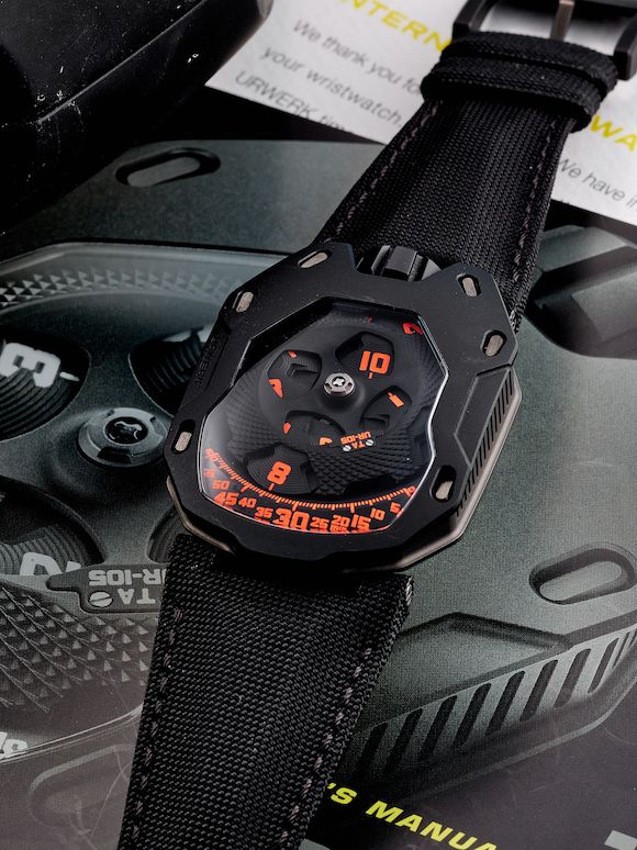 Bonhams : URWERK | CLOCKWORK ORANGE, REF.UR-105 TA, A LIMITED EDITION ...