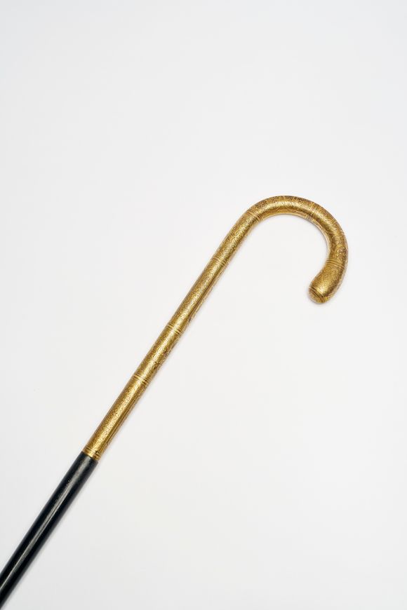 Bonhams : Toledo damascene walking cane Spanish late 19th, early 20th ...