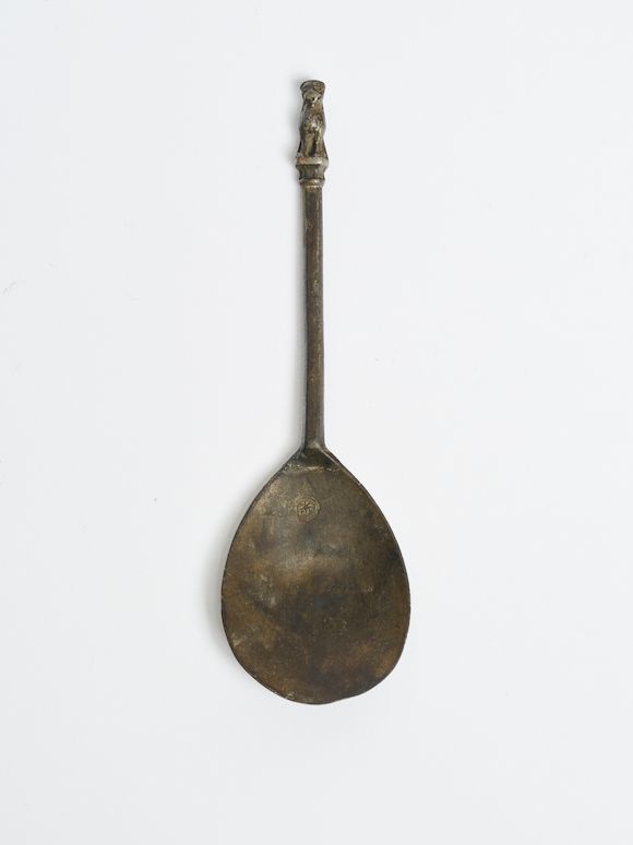 Bonhams : An early English pewter spoon Early 16th century 16.0cm long