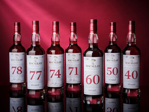 Bonhams : The Macallan Red Collection-40 year old (1) The Macallan Red ...