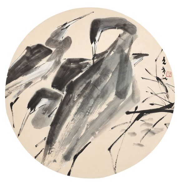 Bonhams : CHEN WENHSI (CHEN WENXI, 1906-1991) Egrets