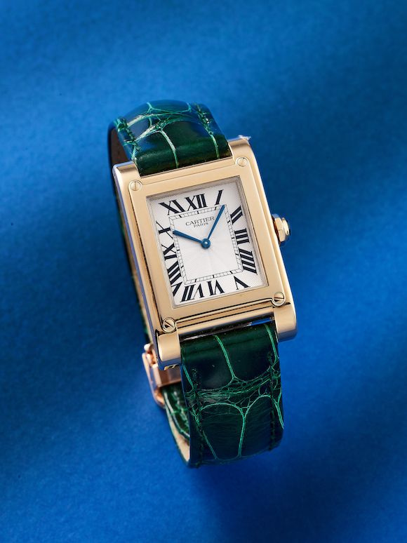 Bonhams : CARTIER | COLLECTION PRIVÉE CARTIER PARIS (CPCP) - TANK À VIS ...