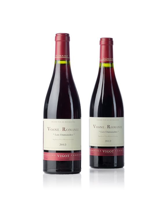 Bonhams : Vosne-Romanée, Les Damaudes 2012, Domaine Vigot Fabrice (4 ...