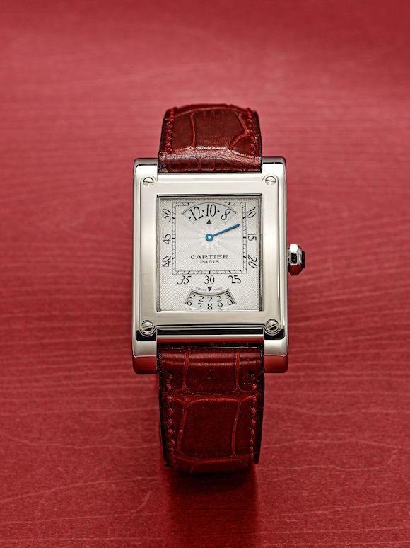 Bonhams : CARTIER COLLECTION PRIVÉE CARTIER PARIS (CPCP) - TANK À VIS ...