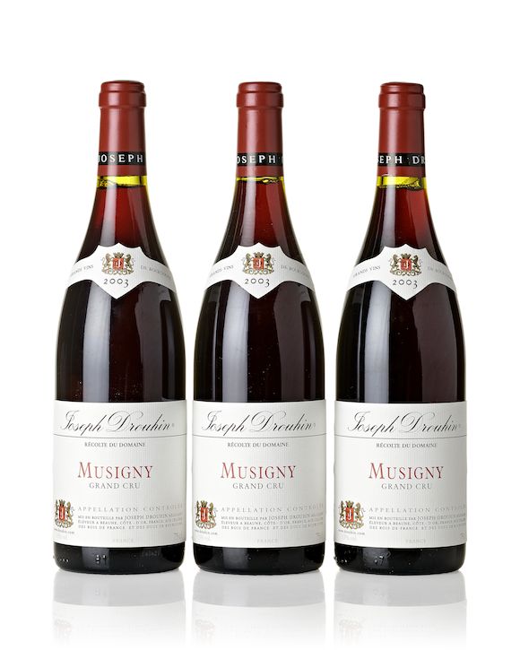 Bonhams : Joseph Drouhin, Musigny, 2003 (3x 750ml)