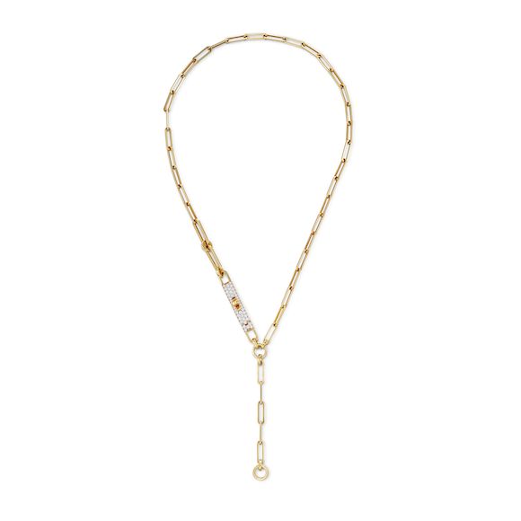 Bonhams : HERMÈS: KELLY CHAINE LARIAT NECKLACE