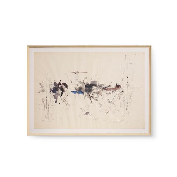 Bonhams : John Richard Passmore (1904-1984) Figure Studies, early 1980s