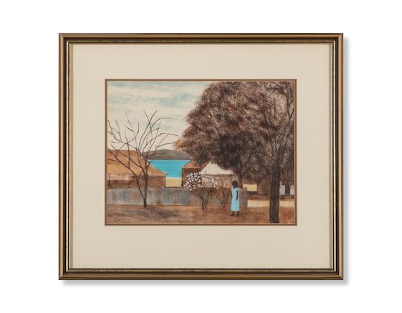 Bonhams : Ray Crooke (1922-2015) Islander Scene