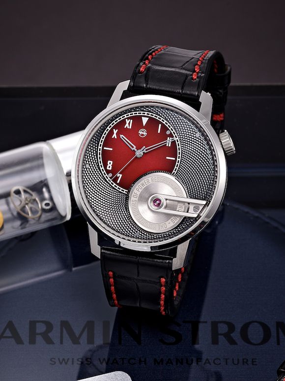 Bonhams : ARMIN STROM | TRIBUTE 1 CALIFORNIA BURGUNDY, REF.ST21-TNS.10.AL.M.35, A LIMITED ...