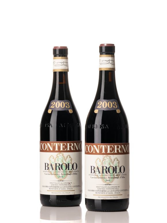 Bonhams : Giacomo Conterno, Barolo Cascina Francia, 2003 (12x 750ml)