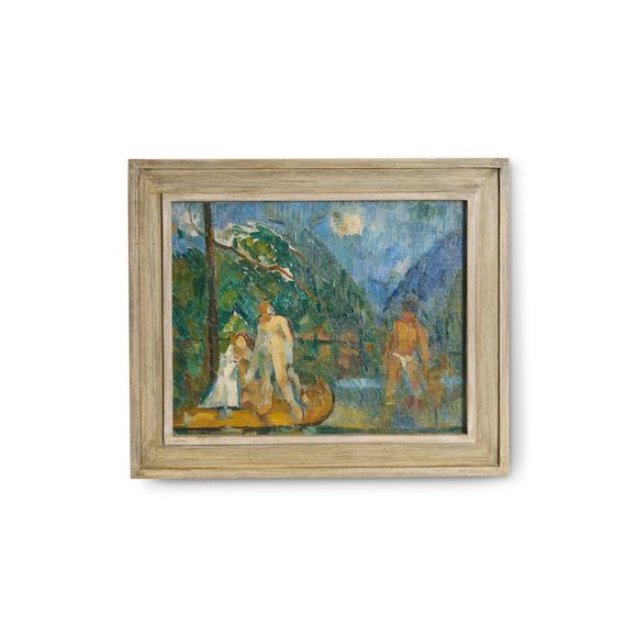 Bonhams : John Richard Passmore (1904-1984) Landscape with Figures and ...