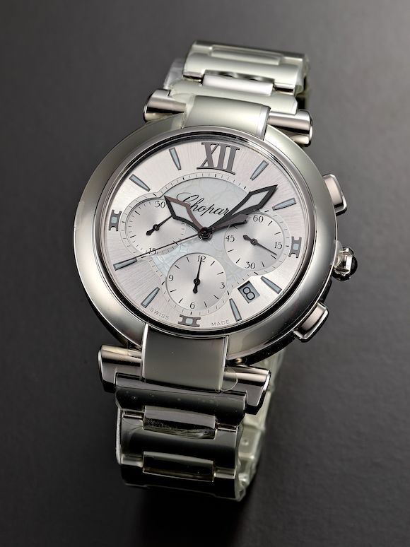 Bonhams : CHOPARD | IMPERIALE, REF.8549, A NEW OLD STOCK STAINLESS ...