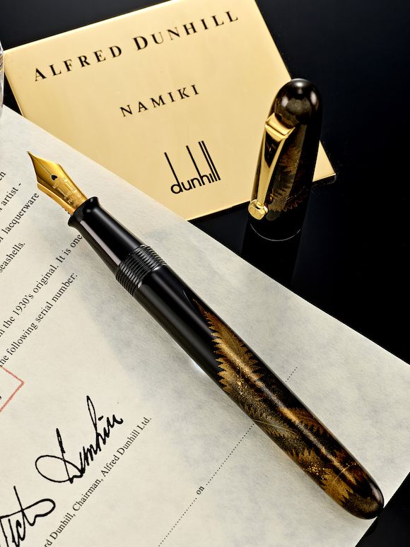 Bonhams : [NO RESERVE] NAMIKI X DUNHILL | "URAJIRO" FERN, A LIMITED ...