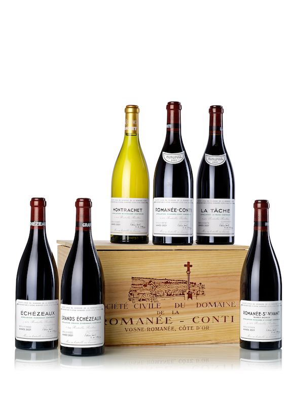 Bonhams : Domaine de la Romanée-Conti Assortment Case, 2021 (6x 750ml ...