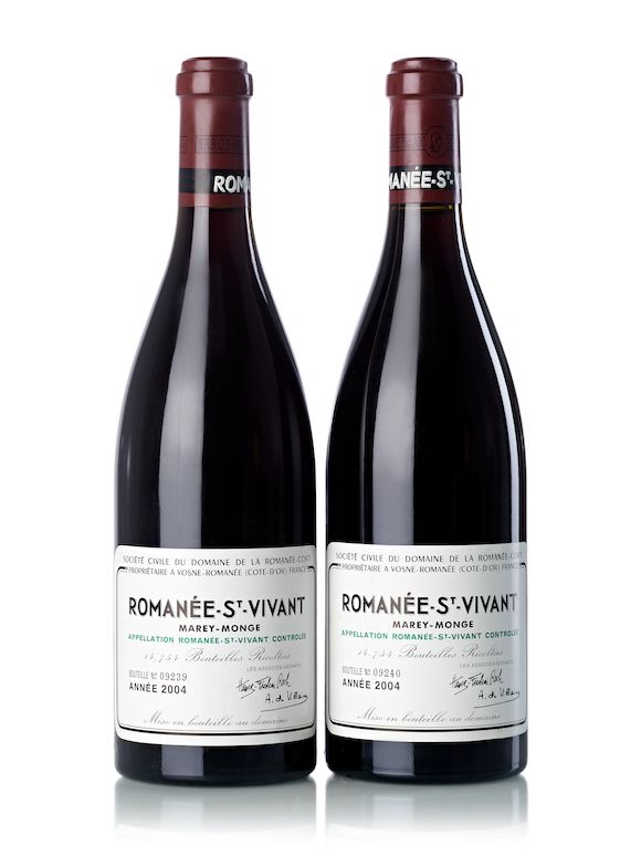 Bonhams : Domaine de la Romanée-Conti Romanée St. Vivant, 2004 (2x 750ml)