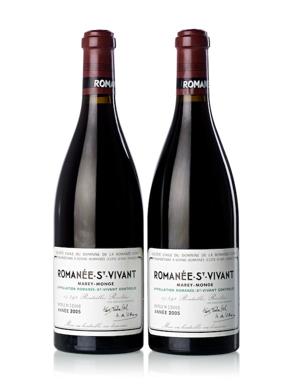 Bonhams : Domaine de la Romanée-Conti Romanée St. Vivant, 2005 (2x 750ml)