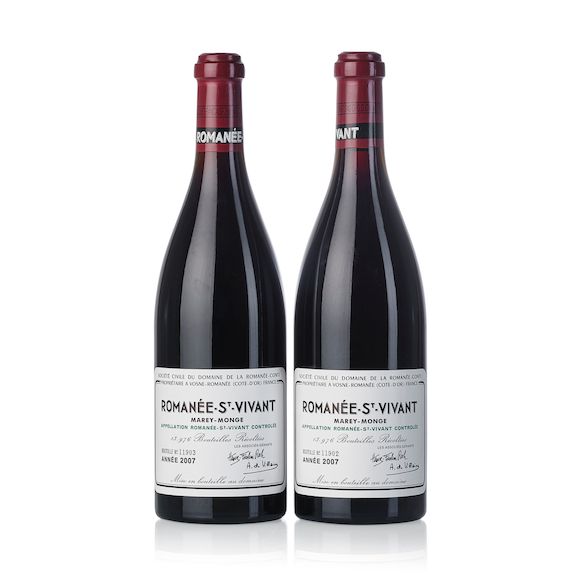 Bonhams : Domaine de la Romanée-Conti Romanée St. Vivant, 2007 (2x 750ml)
