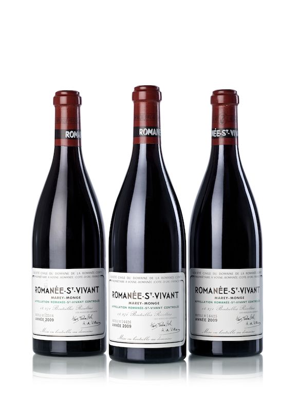 Bonhams : Domaine de la Romanée-Conti Romanée St. Vivant, 2009 (3x 750ml)