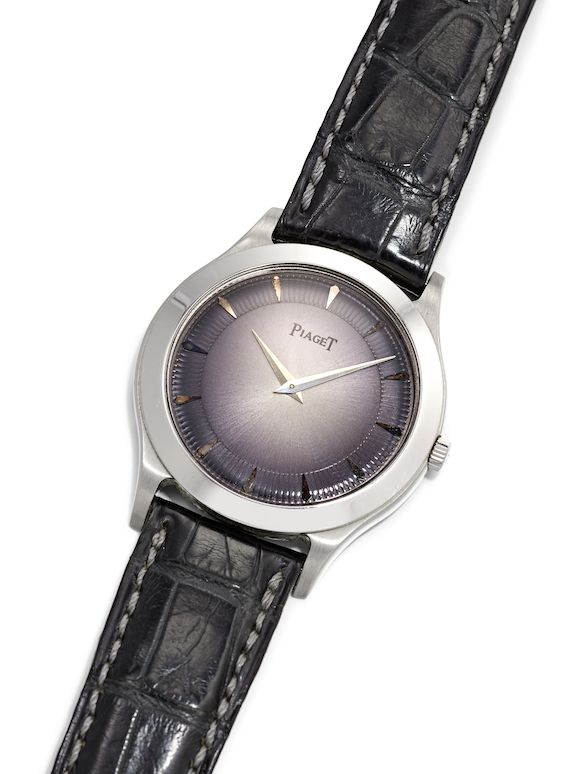 Bonhams : PIAGET | GEORGES PIAGET, REF.91000, A LIMITED EDITION WHITE ...