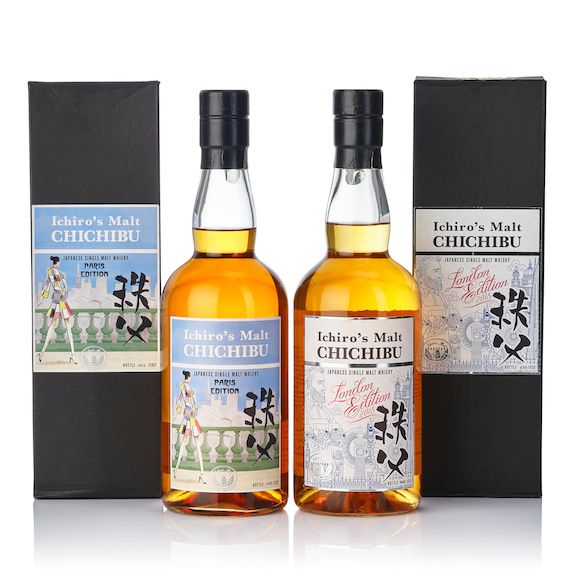 Bonhams : 秩父Chichibu London Edition 2018 (1x 700ml) 秩父Chichibu Paris ...