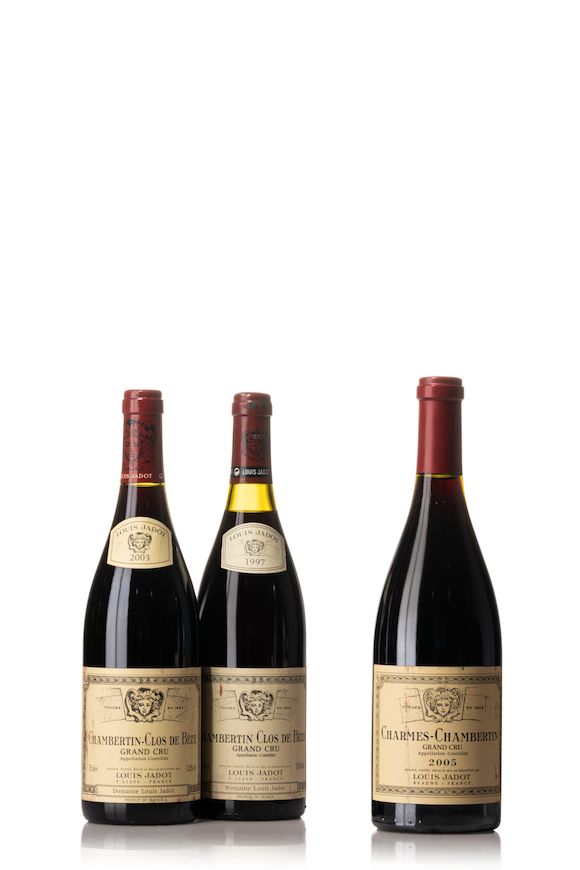 Bonhams : Louis Jadot Chambertin Clos de Bèze, 1997 (3x 750ml) Louis ...