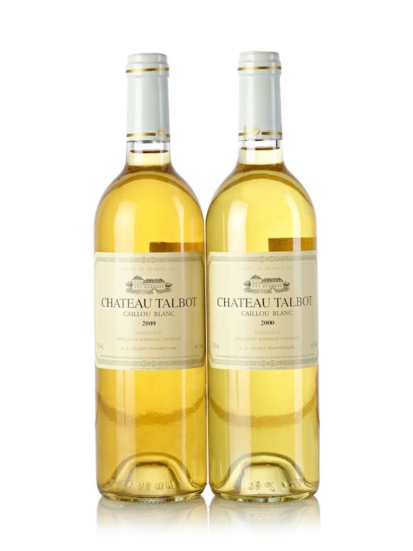 Bonhams : Château Talbot Caillou Blanc, 2000 (12x 750ml)