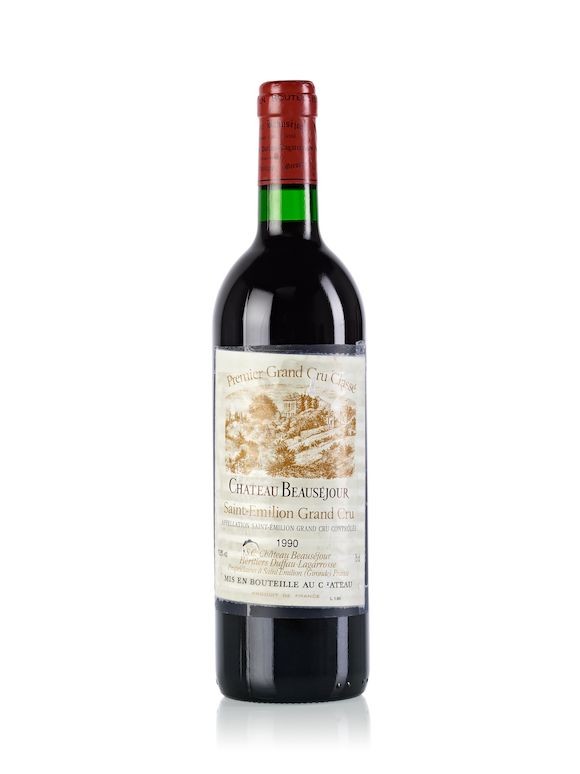 Bonhams : Château Beauséjour Duffau Lagarrosse, 1990 (1x 750ml)