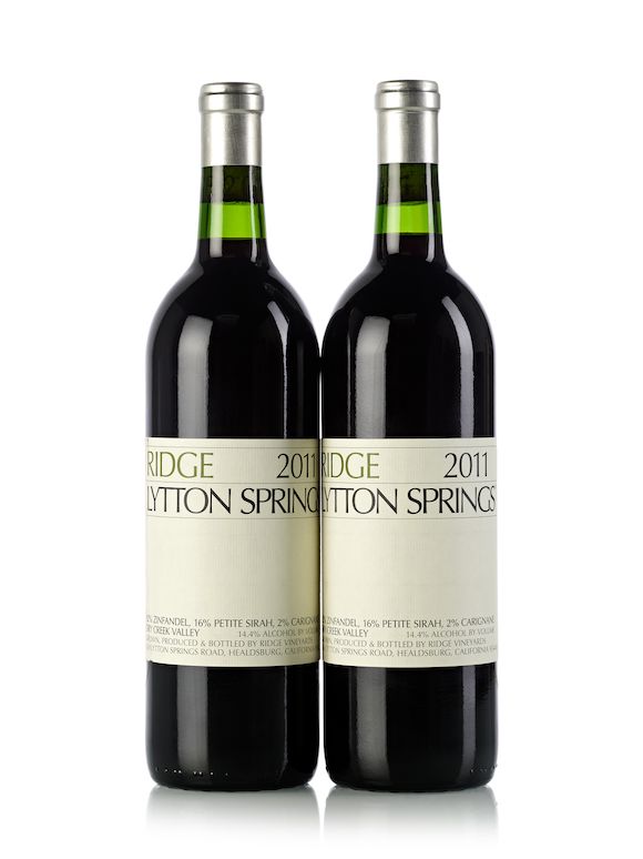 Bonhams : Ridge Vineyards Lytton Springs, 2011 (11x 750ml)